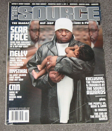 the source magazine scar face nelly november 2000 | eBay