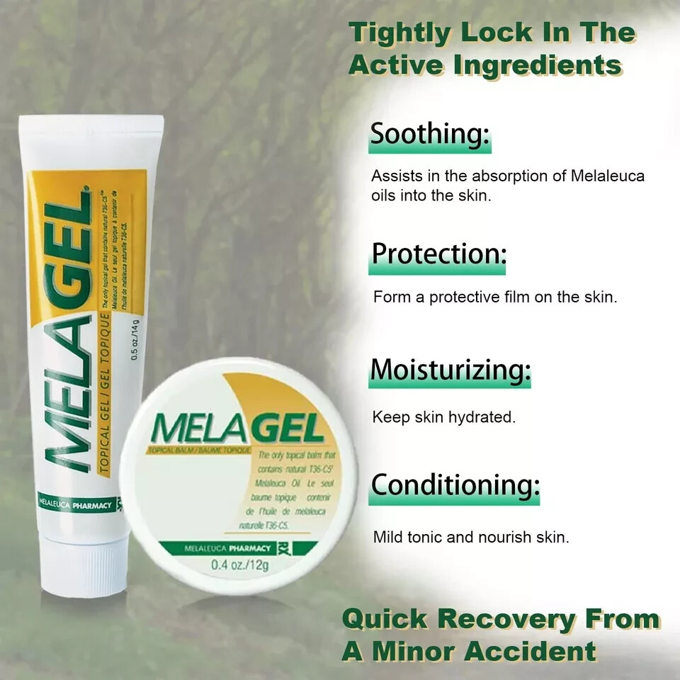 Melaleuca MelaGel Topical Balm ( 0.5oz Tube ) X 3 PCS | eBay