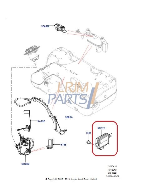 Genuine Land Rover Fuel Control Unit Lr4 WQM500020 OEM for sale online ...
