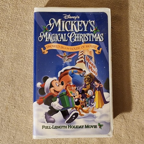 Mickey's Magical Christmas Snowed In at the House of Mouse VHS Video ...