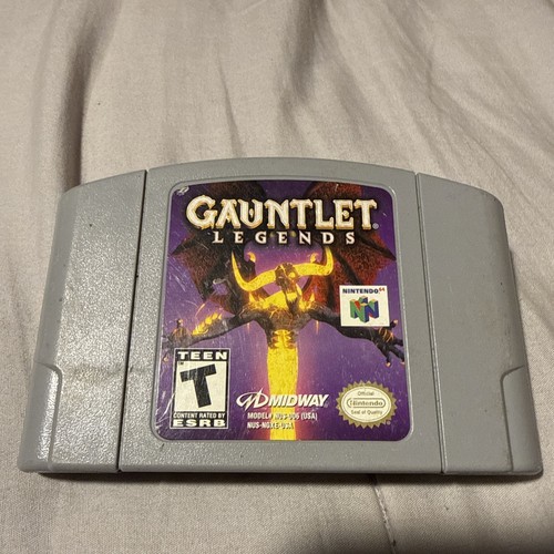Gauntlet Legends (Nintendo 64, 1999) N64 Game Cartridge Only Authentic ...