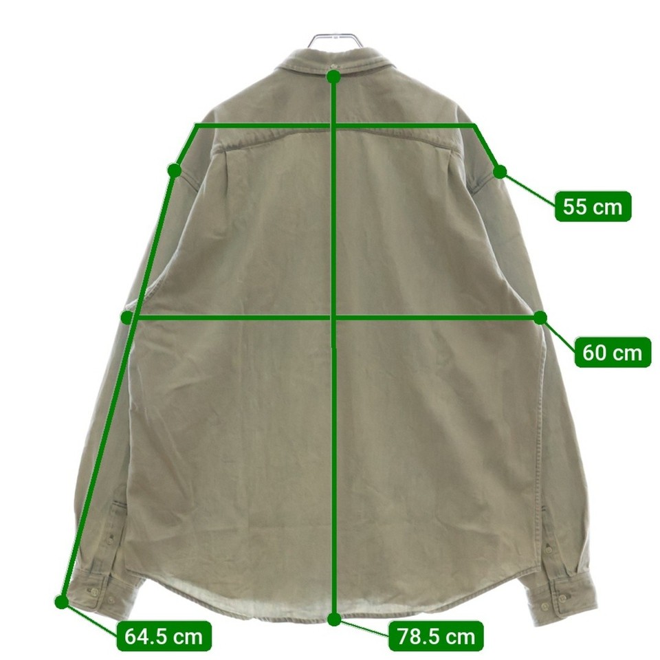 SUPREME 24SS Small Box Shirt Washed Denim Button Down Long Sleeve ...