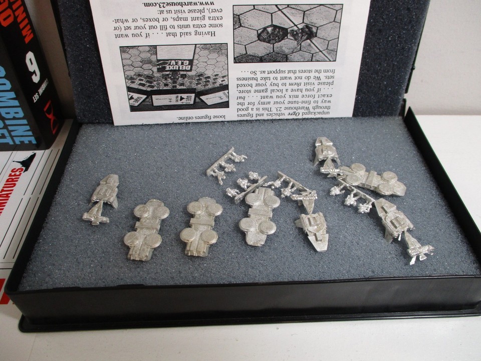Steve Jackson Game (SJG) Ogre Miniatures COMBINE Set 6 complete ...