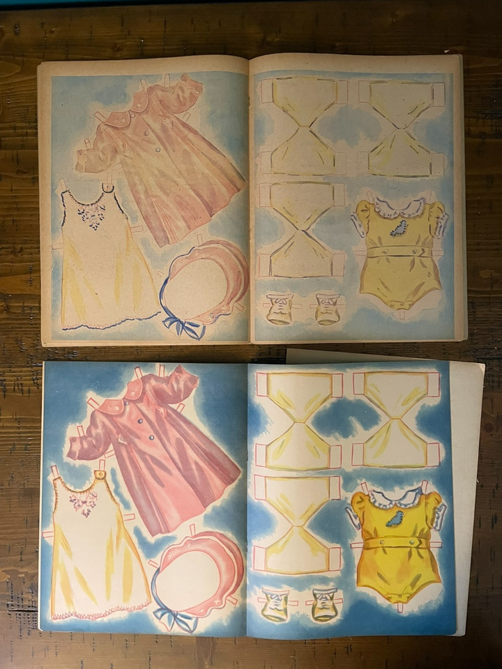 Lot of 9 Paper Doll Books - Lowe/Abbott - Uncut | eBay