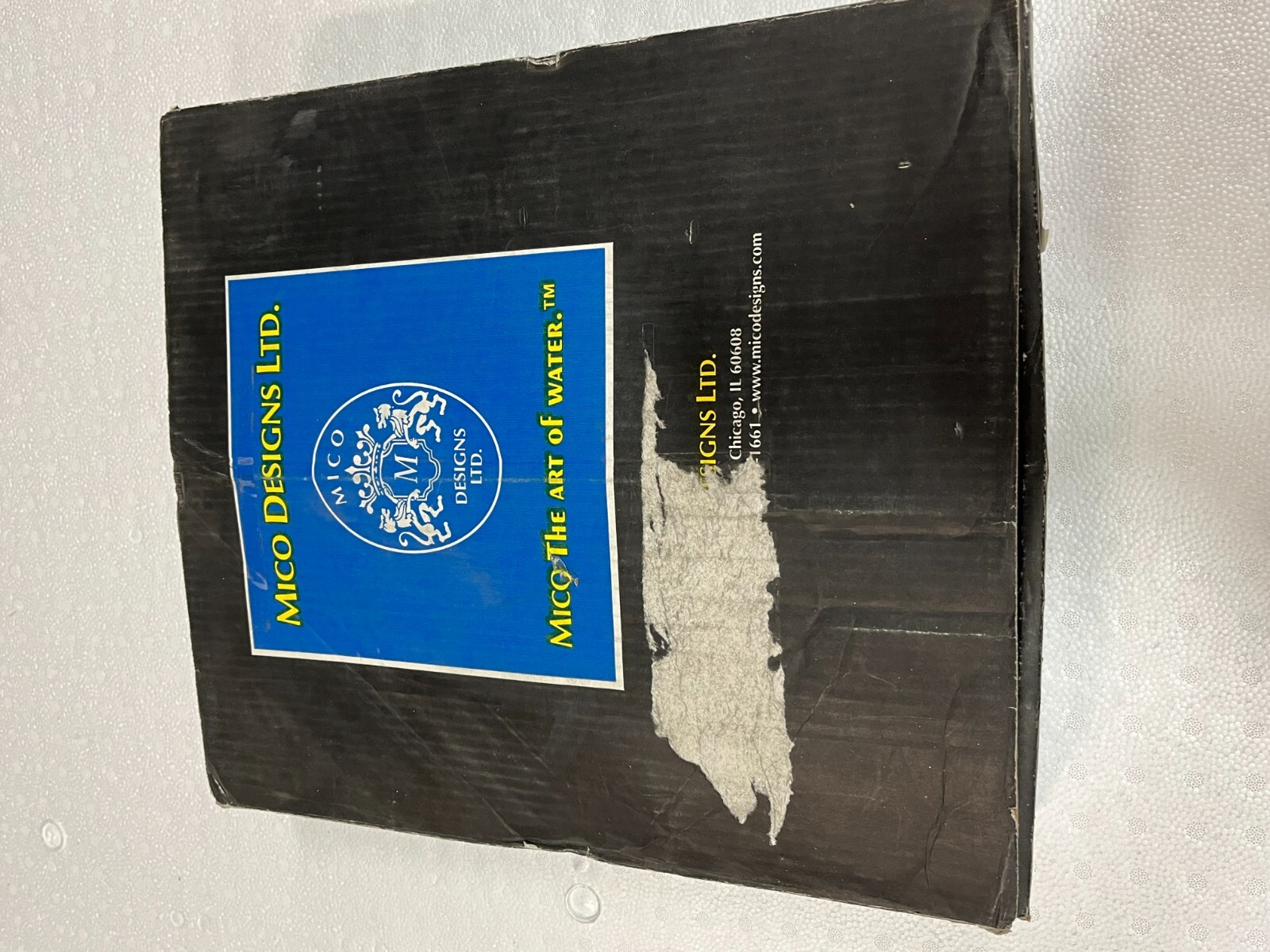 Mico Designs MI2800-D1-CP Lavatory Widespread Faucet Chrome Plated ...