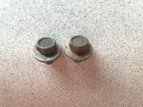 2007-2013 BMW X5 3.0Si E70 ~ 2 FRONT PROTECTION PLATE HEX BOLTS ...