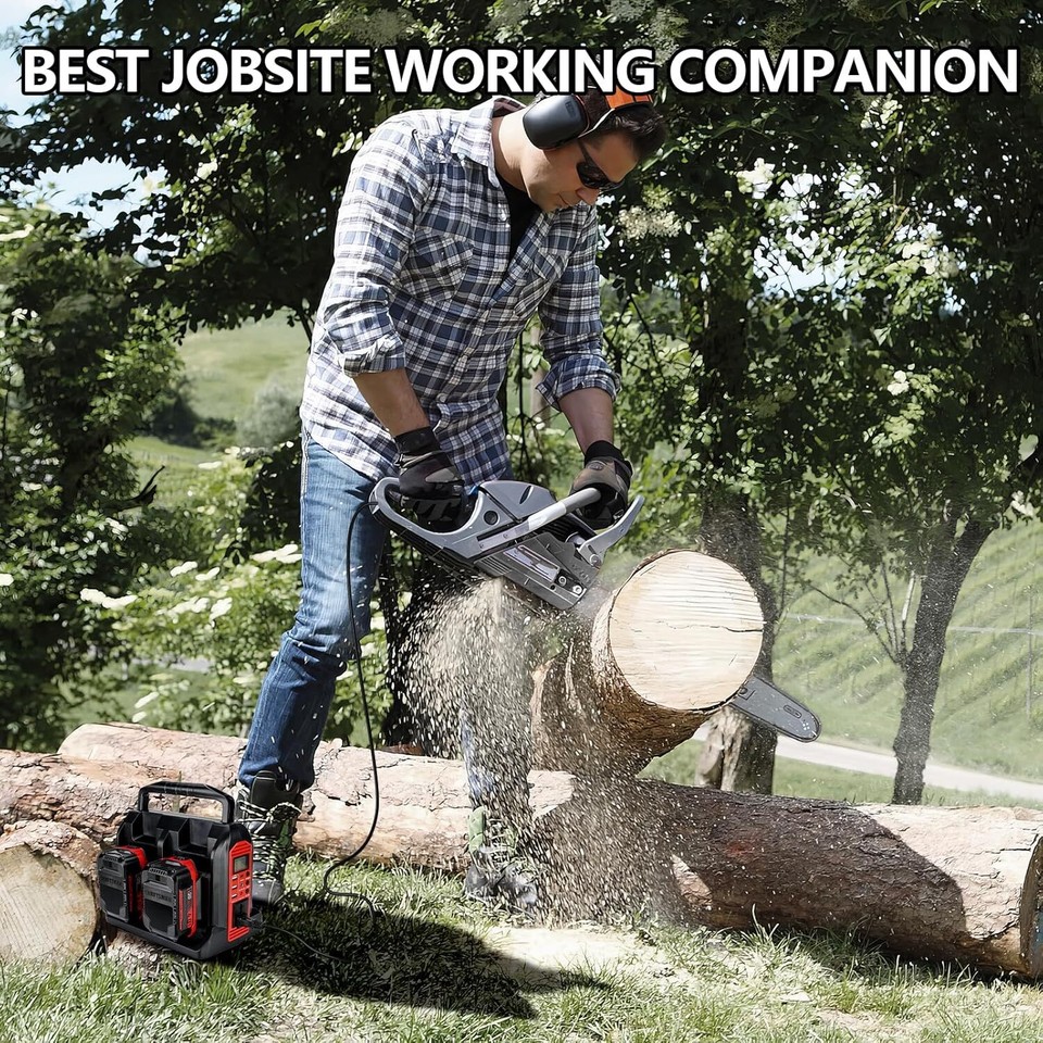 Power Inverter for Craftsman V20 Battery 4-Port DC 18V~ AC 110V Battery ...