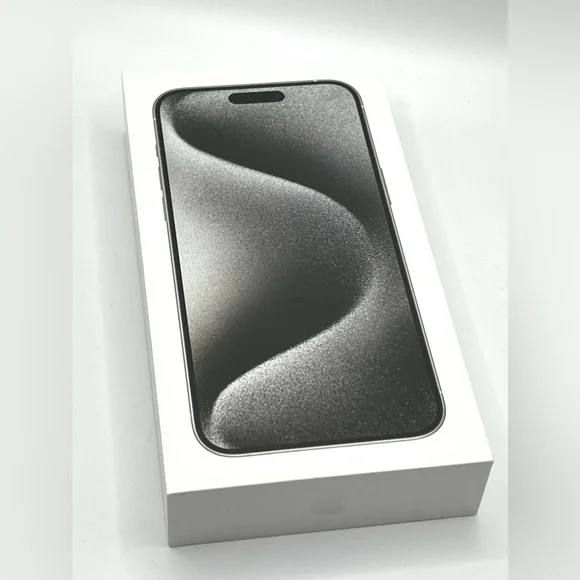 Original Box for Apple iPhone 15 pro max black | eBay