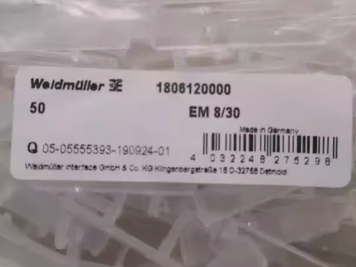 50PCS/New WEIDMULLER EM 8/30 Terminal Block Marker 1806120000 | eBay