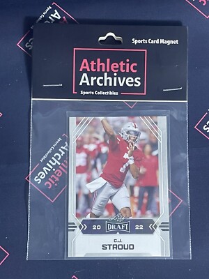 CJ Stroud Sports Card Magnet ohio State Buckeyes Houston Texans | eBay