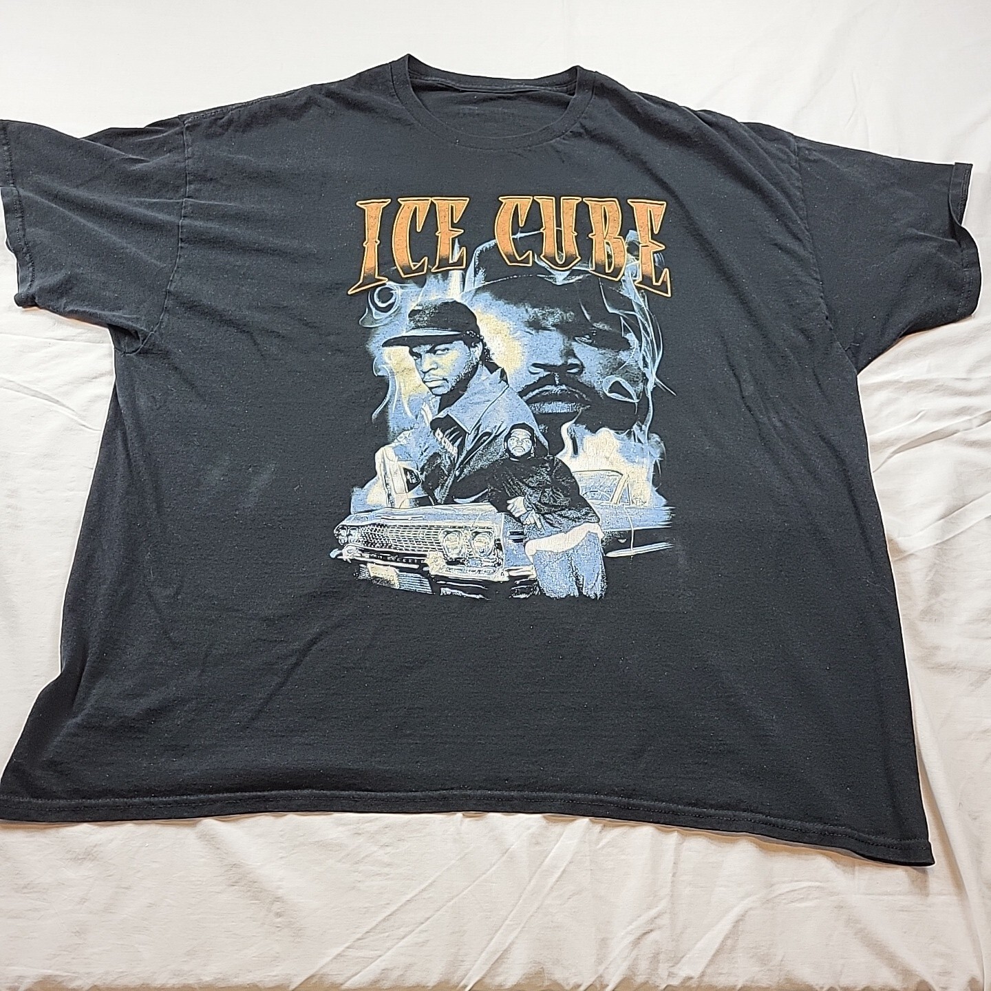 Black Large Ice Cube Boyz n the Hood Shirt Lowrider airbags smokey ...