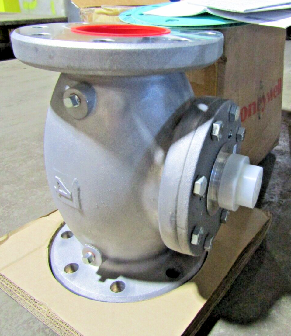 🔥NEW HONEYWELL 4" INDUSTRIAL GAS VALVE FLANGED ALUMINUM V5055C-1109 | eBay