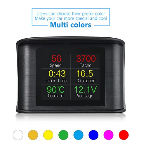 Smart OBD HUD Multi-Function Digital Meter Driving Computer Display | eBay