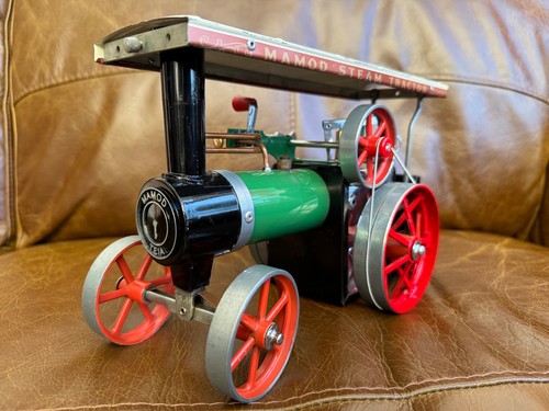 Mamod Live Steam Traction Engine TE1a - methylated spirit burner, new ...