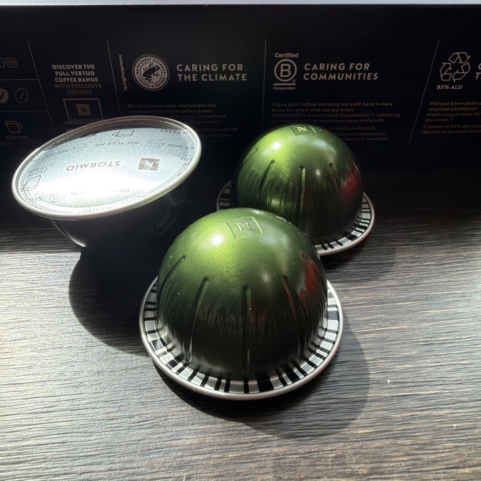 Nespresso Vertuo 30ct Stormio Dark Roast Coffee Pods Brew BB 01/31/2026 ...