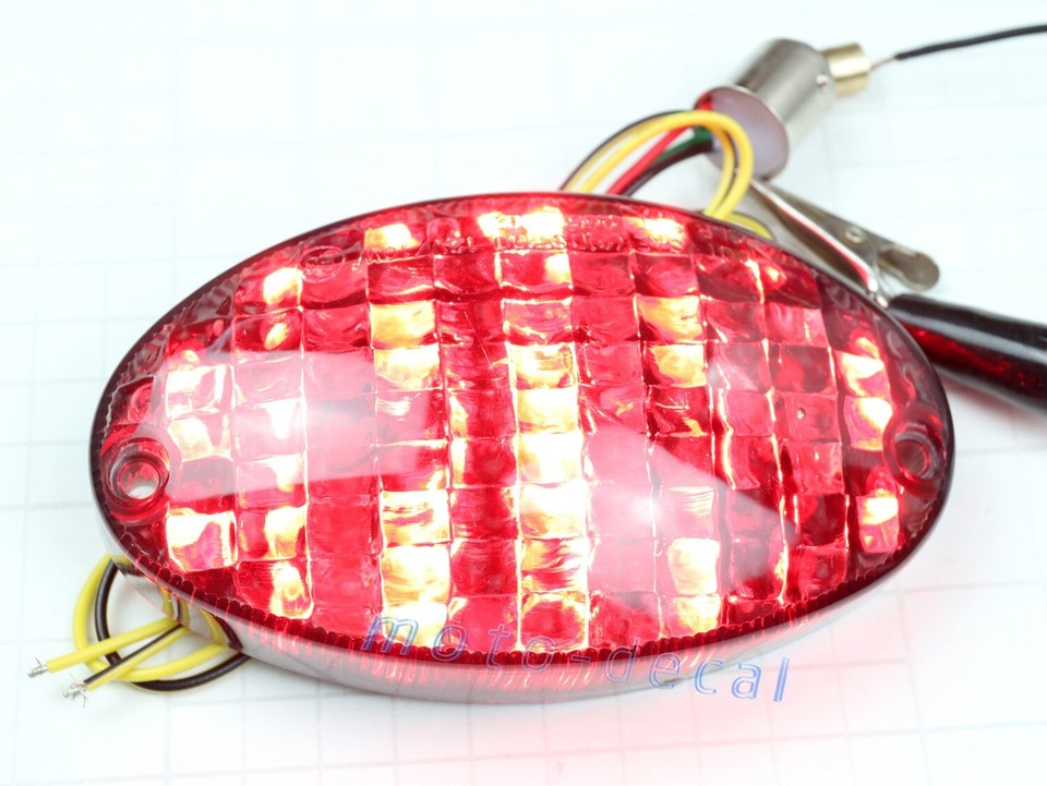 LED Rear Lighting Lamps Tail Light Int.Turn Signals For Buell 1125CR ...