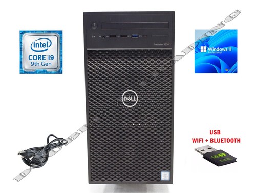 Dell Precision 3630 Mid-Tower i9-9900K + up to 128GB RAM& 2TB SSD& 8TB ...