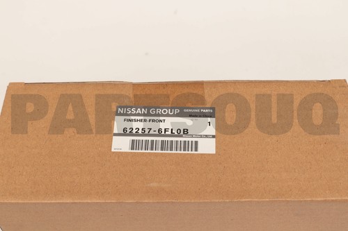 622576FL0B Genuine Nissan FINISHER-FRONT 62257-6FL0B | eBay