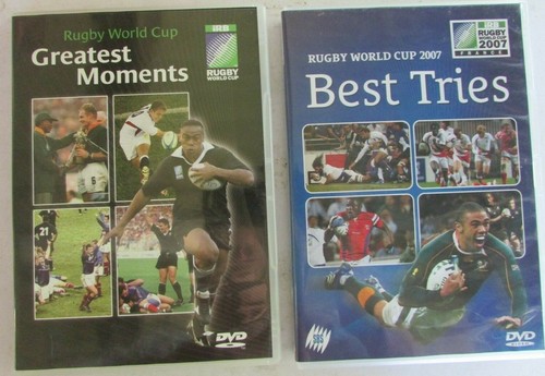 2 RUGBY WORLD CUP DVD's - Greatest Moments + Best Tries 2007 | eBay ...