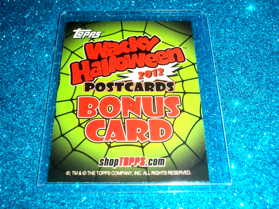 2012 Wacky Packages "BROKE'S CANDY CORPSE" Halloween Postcards Bonus ...