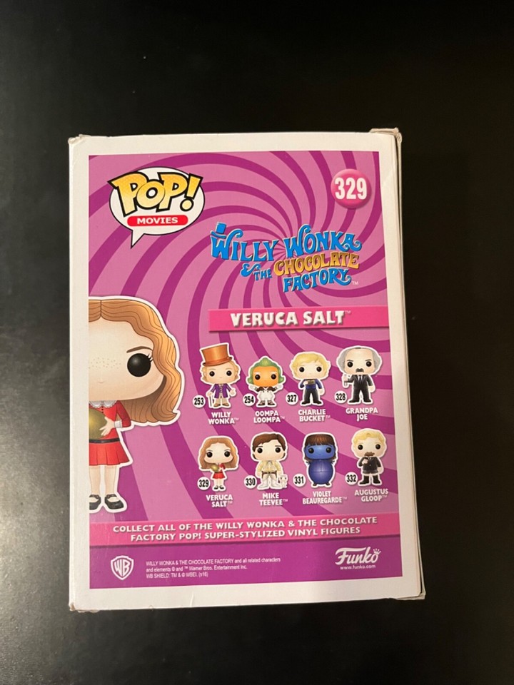Veruca Salt Willy Wonka Funko Pop! Movies #329 | eBay