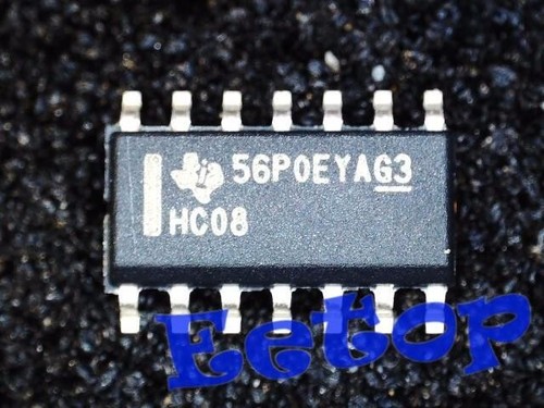 10PCS SN74HC08DR HC08 TI IC GATE AND 4CH 2-INP 14SOIC | eBay