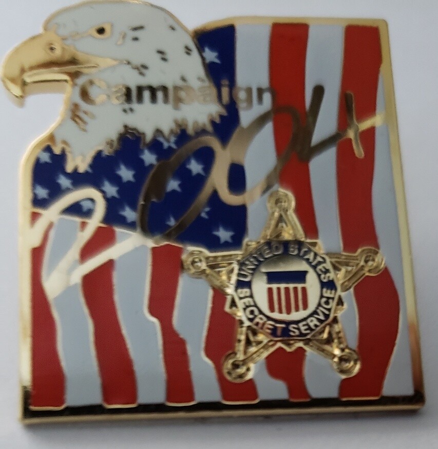 UNITED STATES SECRET SERVICE, 2004 PRESIDENTIAL CAMPAIGN LAPEL PIN | eBay