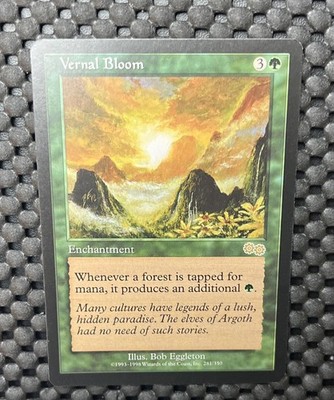 MTG - Vernal Bloom - Urza's Saga - LP - Vintage - GeeksChest | eBay