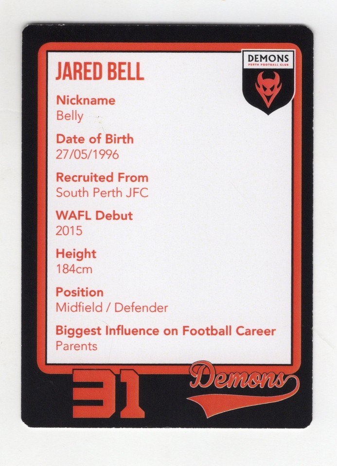 WAFL 2015 Sandover Medal Celebration by Perth Football Club Jared Bell ...