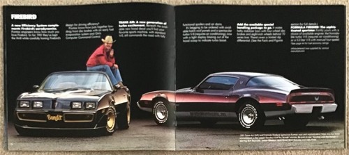 PONTIAC 1981 USA LF Car Sales Brochure LE MANS Phoenix FIREBIRD Trans ...