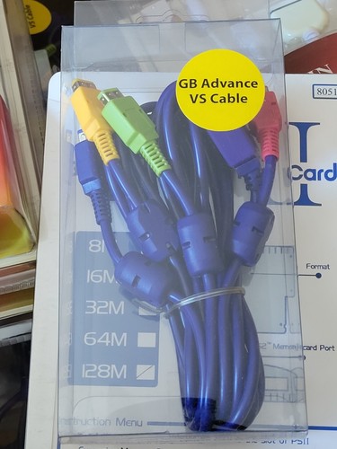 GameBoy Advance 4-Player Versus Link Cable (2001) Brand New Boxed GBA ...