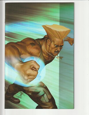 STREET FIGHTER #4 Guile Virgin Special Power Foil Cover Variant Comic ...