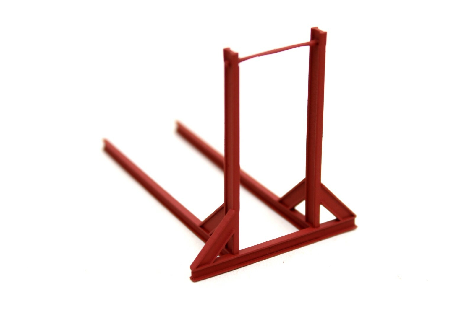 BULKSCENE - LOG STANCHION FRAMES - RED OXIDE - OO GAUGE 1/76 - PACK OF ...