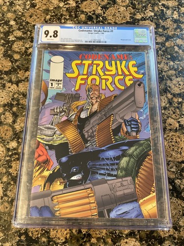 Codename Stryke Force #1 CGC Graded 9.8 Image 1994 Wraparound Cover ...