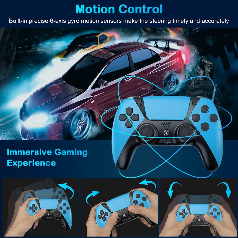 Elite Wireless Controller CompatibleFor Sony PlayStation PS4 Gamepad ...