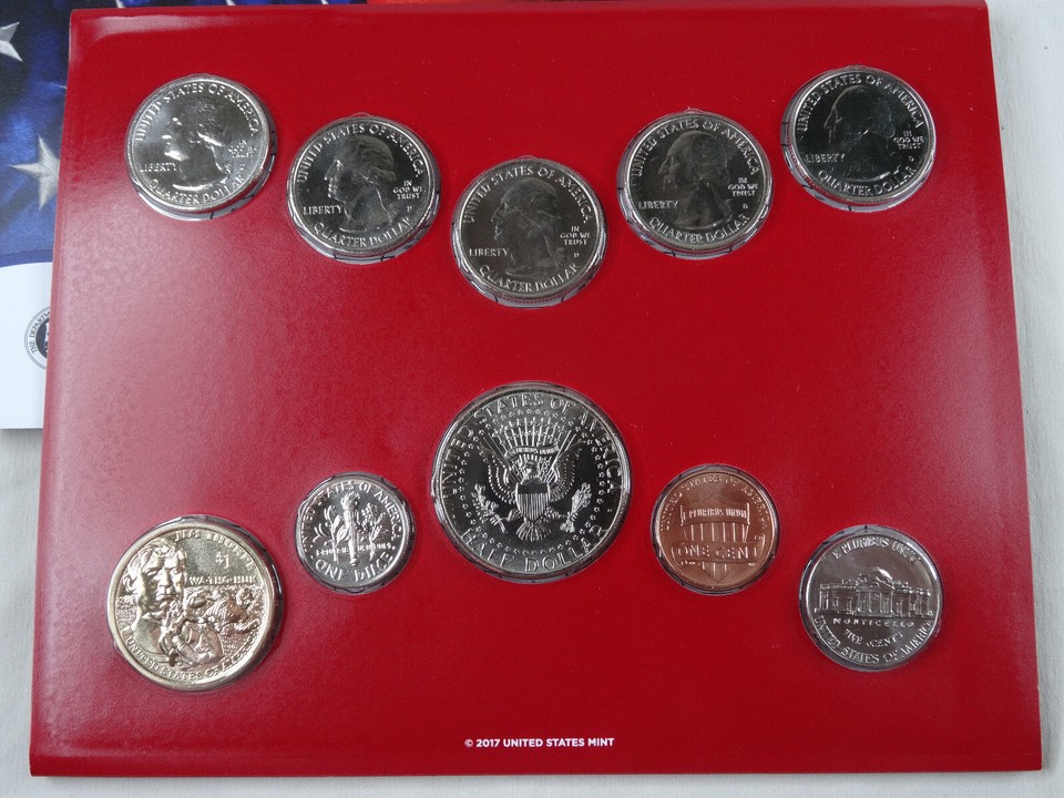 2018 P & D US Mint Set Uncirculated 20 Coins OGP Original Mint ...