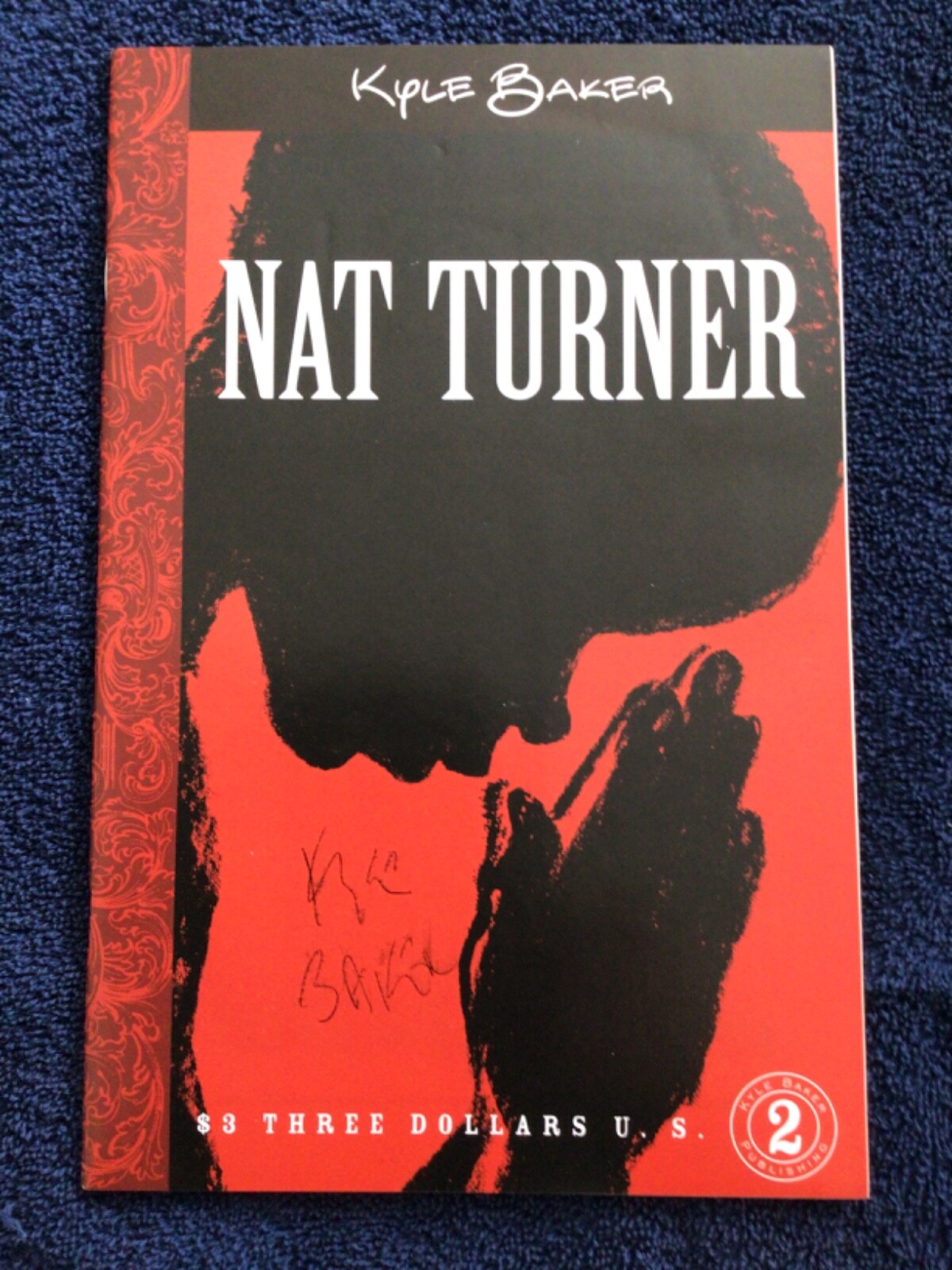 Nat Turner #2 VF+ Kyle Baker SIGNED COVER | eBay