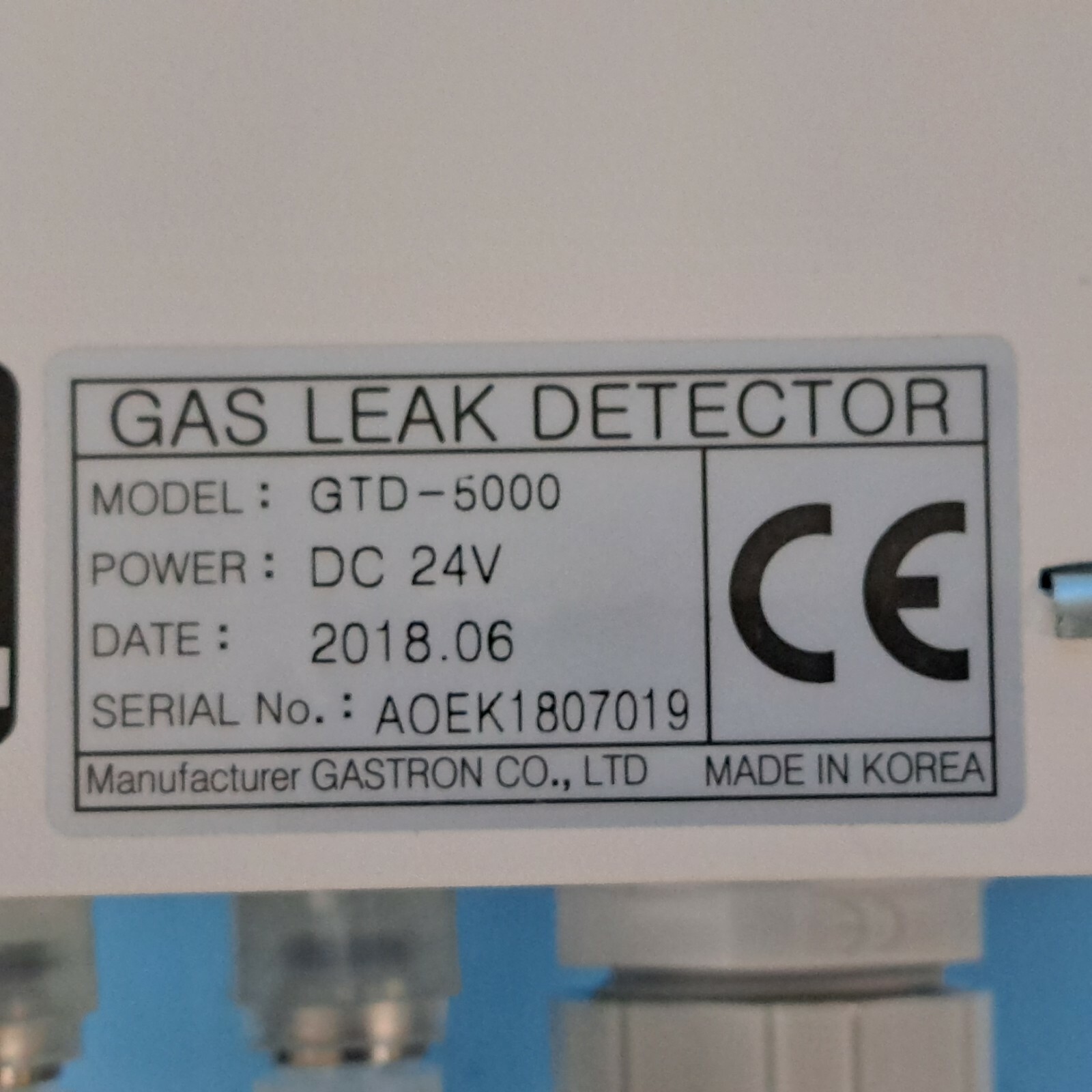 407-0301// GASTRON GTD-5000 GAS LEAK DETECTOR [USED] | eBay
