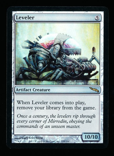 1x FOIL Leveler x1 * * Mirrodin MTG VLP Very Lightly Played | eBay
