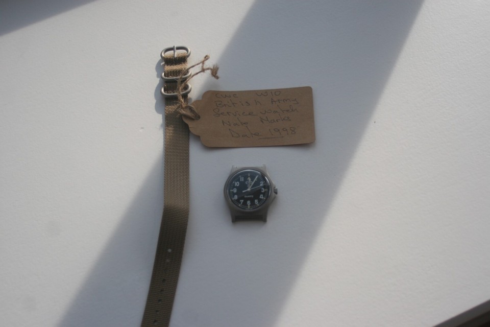 CWC W10 British Army Watch, Quartz Movement | eBay UK