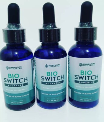 3 Pack Science Natural Supplements Bio Switch Dietary Supplement 2 Fl Oz. NEW | eBay