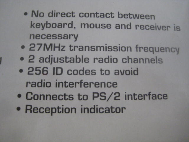 Medion Multimedia Wireless Computer Keyboard & 5 Button Scroll Optical ...