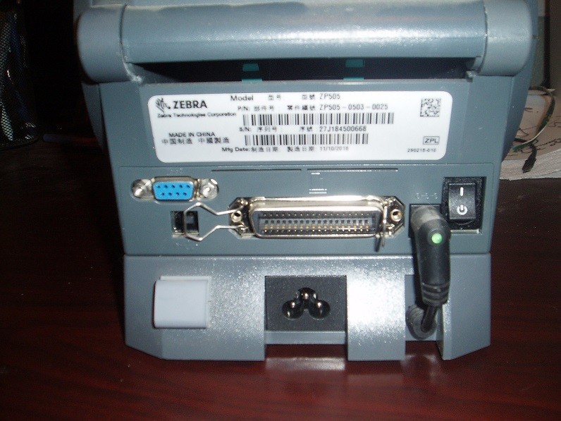 Zebra ZP505 USB FedEx Label Thermal Printer - Black 696177345879| eBay