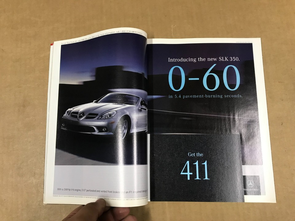Automobile Magazine - "First Drive, BMW M5" - November 2004 - Vol.19 No ...