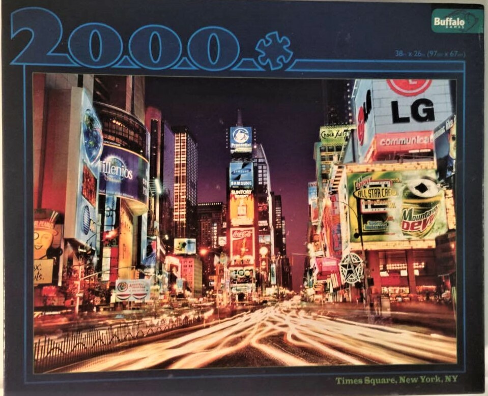 Buffalo New York Times Square 2000 Pieces Jigsaw Puzzle | eBay