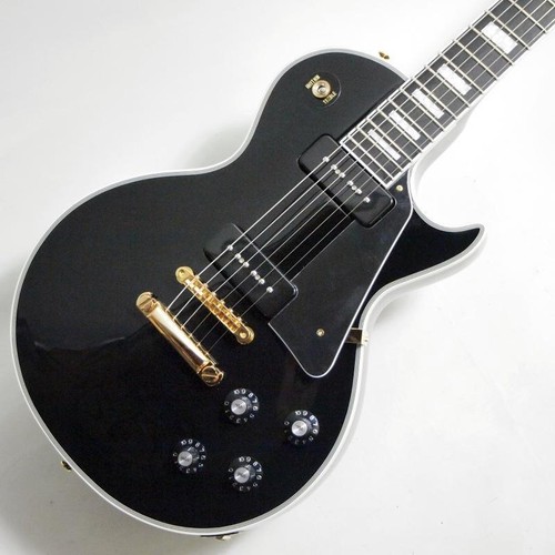 Edwards E-LP-CTM / P BK Black Electric Guitar Les Paul type with gig ...