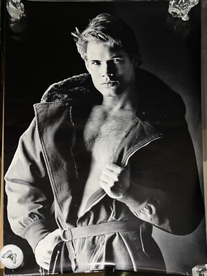 Vintage Athena Poster - Man In Coat - Brand New Vintage Stock | eBay UK