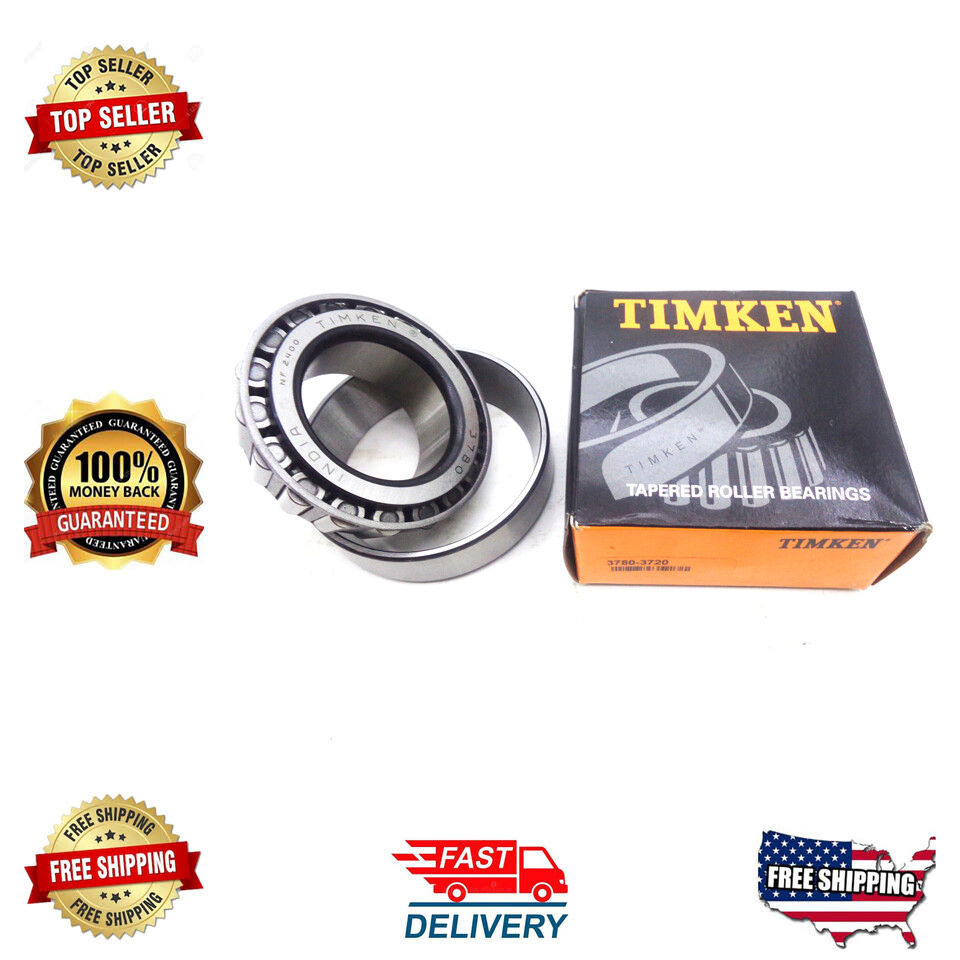 GENUINE TIMKEN TAPERED ROLLER BEARING 3780 - 3720 2 x 3.6718 x 1.1875 ...