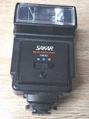 Sakar Multi-Dedicated 78MD Electronic Flash Unit Flim Camera Light ...