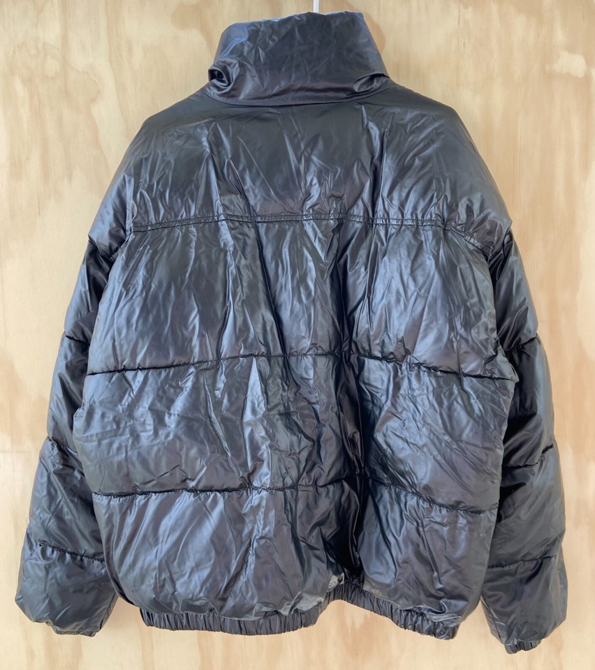 ZARA Man Men’s Sz M Puffer Jacket DNWR BLACK Coat (547) | eBay
